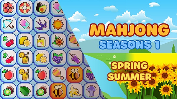 Mahjong Seasons 1: Spring and Summer Game at RoundGames