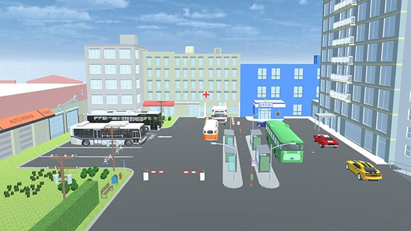 City Bus Parking Game 🕹️ Play Online at RoundGames