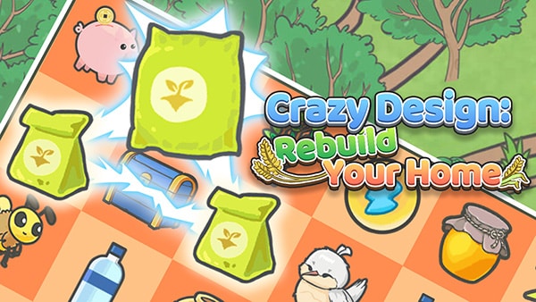 Crazy Design: Rebuild Your Home Game - Play Online