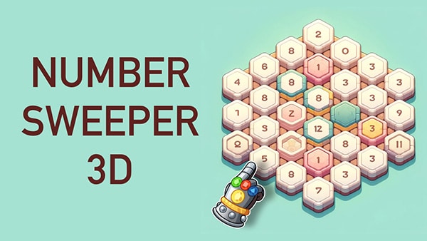 Number Sweeper 3D Game 🕹️ Play Online Now at RoundGames