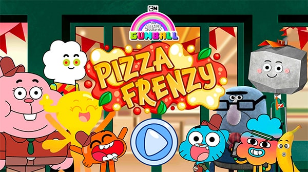 Gumball: Pizza Frenzy Game 🕹️ Play Online Now at RoundGames