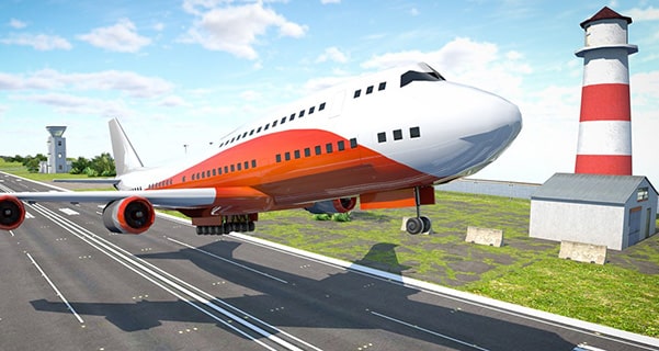 Flight Pilot Airplane Game 🕹️ Play Online Now at RoundGames