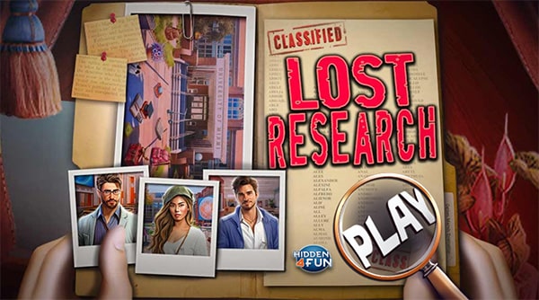Lost Research Game 🕹️ Play Online Now at RoundGames
