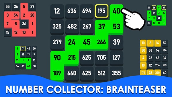 Number Collector: Brainteaser Game 🕹️ Play Online Now at RoundGames