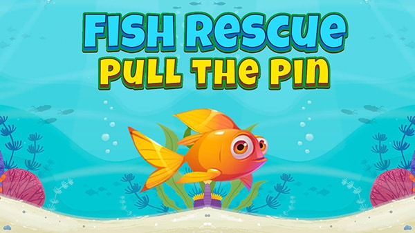 Fish Rescue: Pull the Pin Game 🕹️ Play Online Now