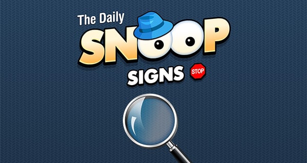 The Daily SNOOP: Signs Game - Play at RoundGames