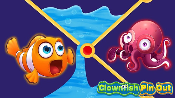 Clownfish Pin Out Game 🕹️ Play Online Now