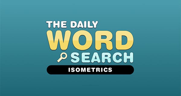 Daily Word Search: Isometrics Game - Play Online