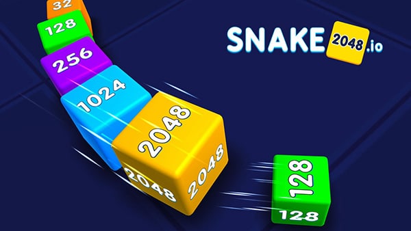 Snake 2048.io Game 🕹️ Play Online at RoundGames