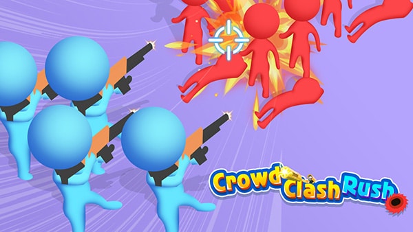 Crowd Clash Rush Game 🕹️ Play Online Now at RoundGames