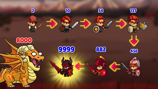 Merge Hero: Tower Defense Game - Play at RoundGames