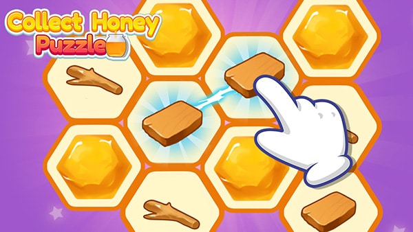 Collect Honey Puzzle Game 🕹️ Play Online Now at RoundGames