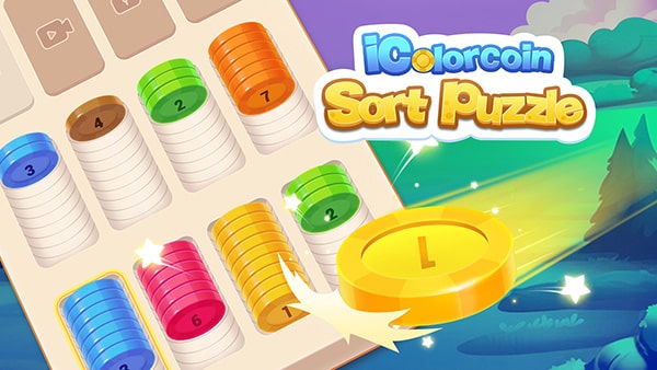 iColorcoin Sort Puzzle Game 🕹️ Play Online Now