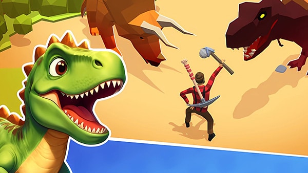Dino Survival: 3D Simulator Game - Play at RoundGames