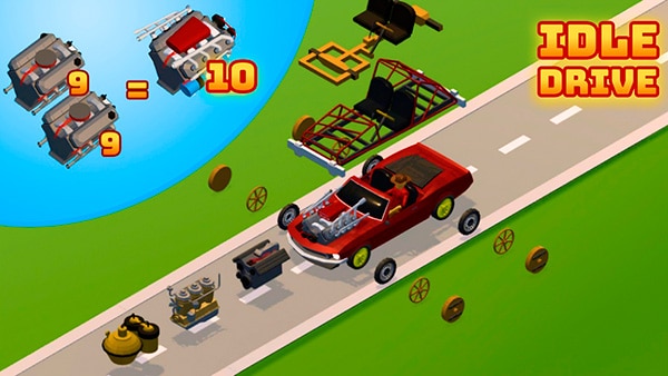 Idle Drive: Merge, Upgrade and Drive Game - Play Online