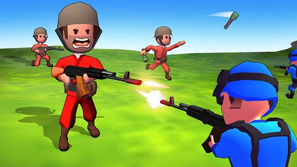 Little Commander: Red vs Blue Game - Play Online