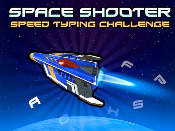 Space Shooter: Speed Typing Challenge Game