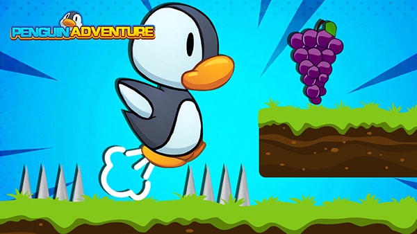 Penguin Adventure Game 🕹️ Play Online Now for Free