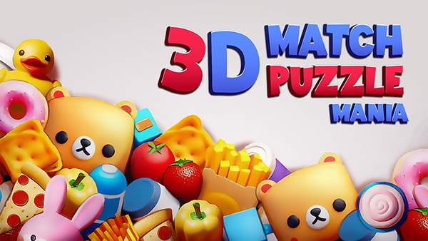3D Match: Puzzle Mania Game - Play at RoundGames