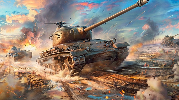 Battle Tanks Firestorm Game - Play at RoundGames