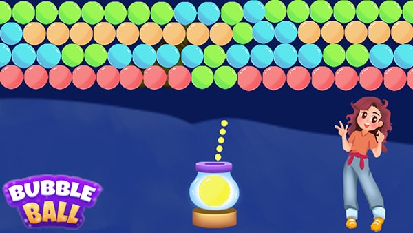 Bubble Ball Game 🕹️ Play Online Now at RoundGames