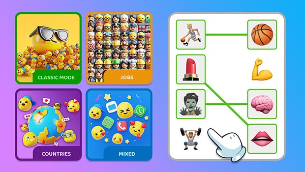 Emoji Match Game 🕹️ Play Online Now at RoundGames