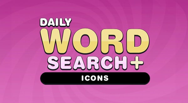 Daily Word Search Plus: Icons Game 🕹️ Play Online Now