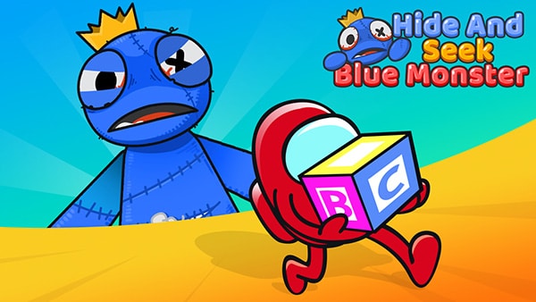 Hide and Seek: Blue Monster Game 🕹️ Play Online Now at RoundGames