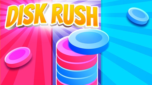 Disk Rush Game 🕹️ Play Online Now at RoundGames