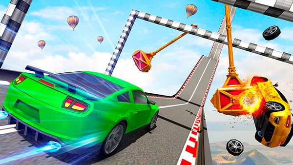 Mega Ramp Car Game 🕹️ Play Online Now at RoundGames