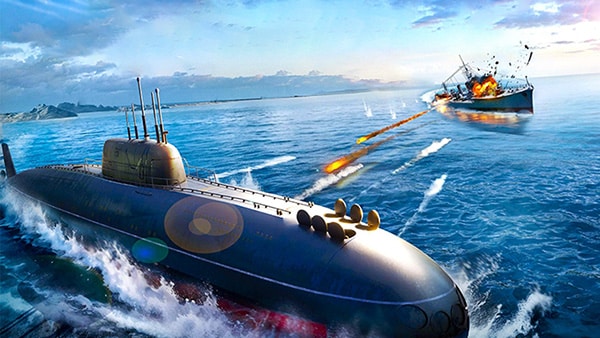 Submarine Attack Game 🕹️ Play Online Now at RoundGames