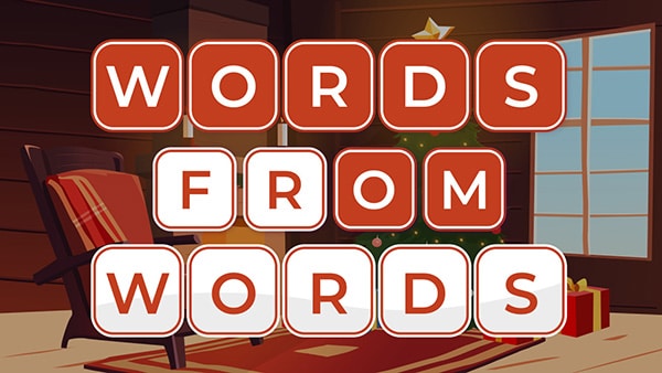 Words from Words Game 🕹️ Play Online Now at RoundGames