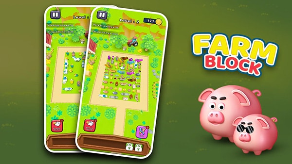 Farm Block Game 🕹️ Play Online Now at RoundGames