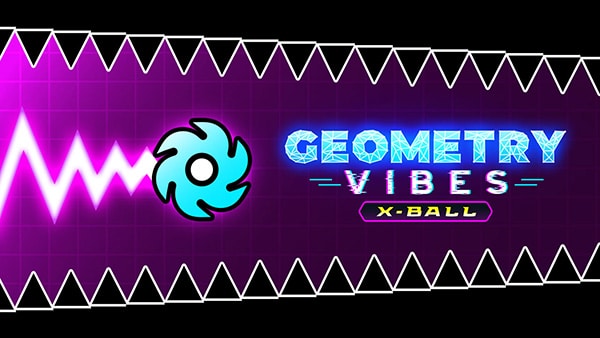 Geometry Vibes X-Ball Game - Play at RoundGames