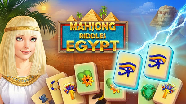 Mahjong Riddles: Egypt Game - Play at RoundGames