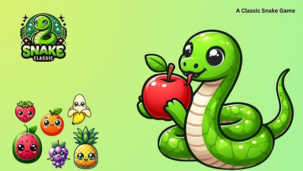 Snake Classic Game 🕹️ Play Online Now at RoundGames