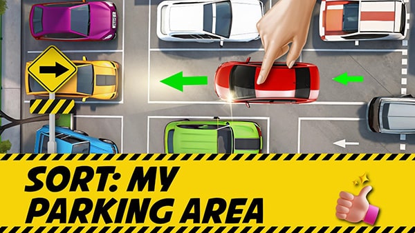 Sort: My Parking Area Game 🕹️ Play Online Now