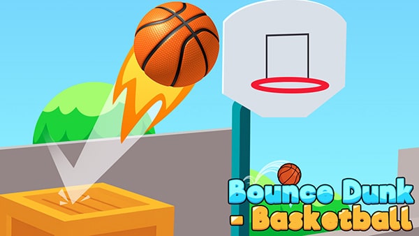 Bounce Dunk: Basketball Game - Play at RoundGames