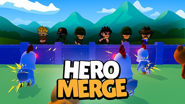 Hero Merge Game 🕹️ Play Online Now at RoundGames