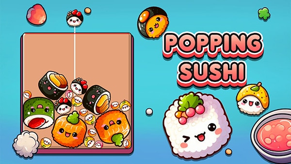 Popping Sushi Game 🕹️ Play Online Now at RoundGames