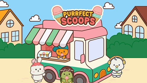 Purrfect Scoops Game 🕹️ Play Online Now at RoundGames