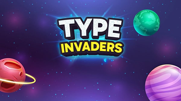 Type Invaders Game 🕹️ Play Online Now at RoundGames