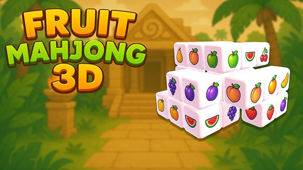 Fruit Mahjong 3D Game 🕹️ Play Online Now