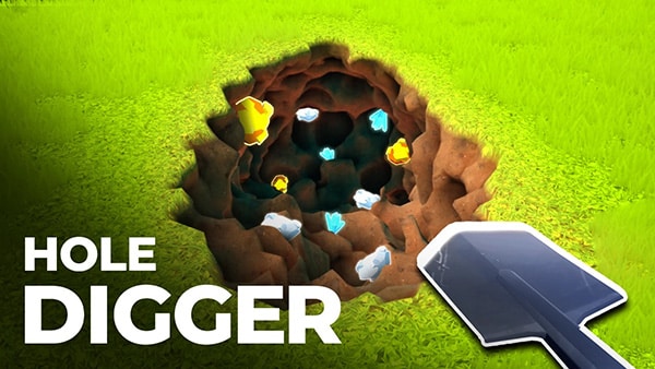 Hole Digger Game 🕹️ Play Online Now at RoundGames