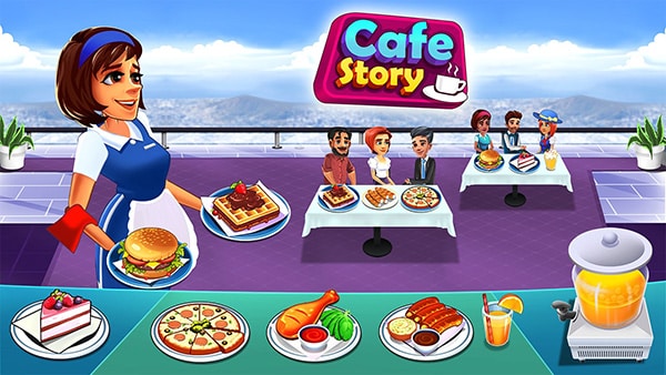 Cooking Cafe: Food Chef Game 🕹️ Play Online Now