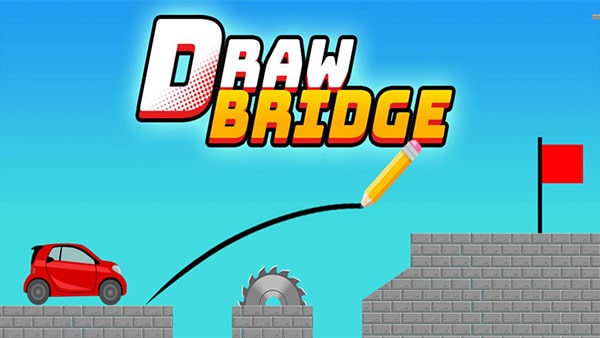Draw Bridge: Brain Game 🕹️ Play Online Now