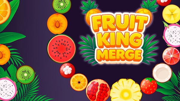 Fruit King Merge Game 🕹️ Play Online Now
