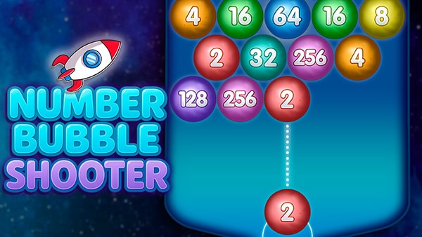 Number Bubble Shooter Game 🕹️ Play Online Now