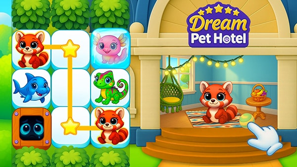 Dream Pet Hotel Game 🕹️ Play Online Now