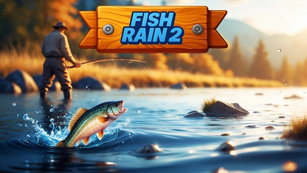 Fish Rain 2 Game 🕹️ Play Online Now at RoundGames